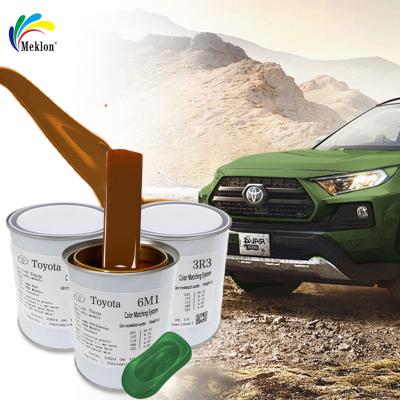 High Gloss Deep Green Pearl Car Spray Paint for Auto Refinishing