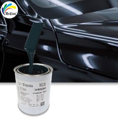 China Scratch Resistant Automotive Paint - Black Gold Gray - Low Odor for sale