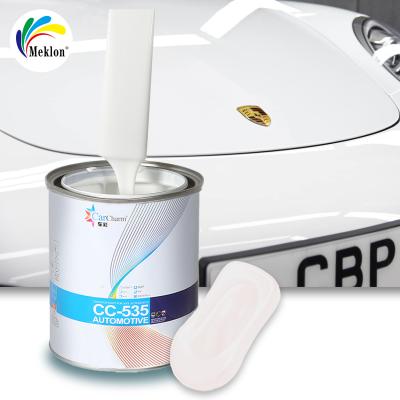 China Hot Selling Pure White Scratch Resistant And UV Resistant Car Paint for sale