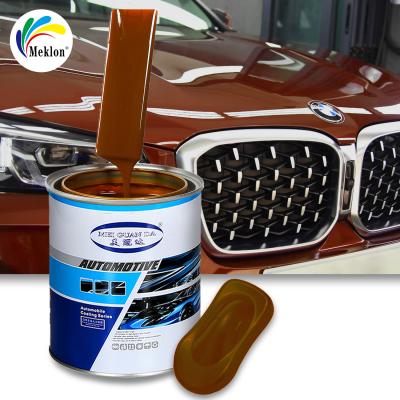 China Experience The Difference With Meklon Ready Mixed Car Paint For Audi LS8S Brown for sale