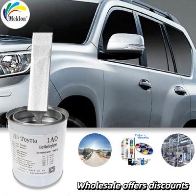 China Waterproof White Metallic Silver Car Paint Fine Powder Harmless Anti UV for sale