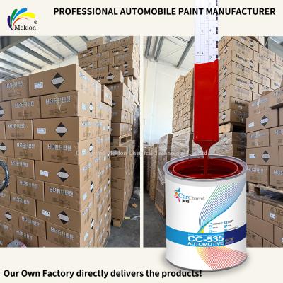 China Weather Resistant 1K Rich Red Acrylic Paint Automotive Coating & Paint for sale