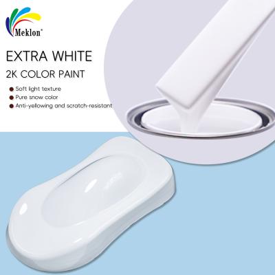 China 2K Extra White Acrylic Paint Car Paint Automotive Car Refinish Coating & Paint for sale
