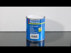 Meklon MK 218 Scarlet Red 2K Car Paint Mixing Guide