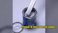 410 Extra Silver 1K Acrylic Premium Metallic Car Paint