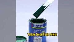 1K Acrylic Paint Yellow Green PPG Quality