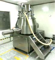 China High Speed Mixing Tablet Granulation Machine 5-1000L Capacity with 0-400 RPM Stirring Speed for Pharmaceutical Processing for sale