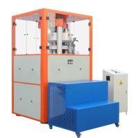 China 350g 80mm Diameter Large Rotary Tablet Press For Swimming Pool Calcium Hypochlorite Tablet for sale