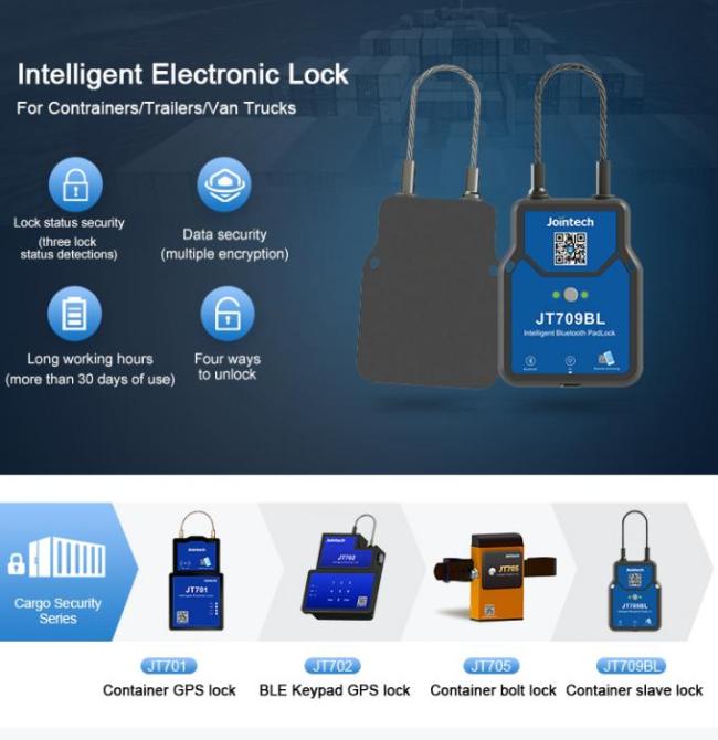 Mini Bluetooth Waterproof IP65 GPS Smart Lock CE Certification 0
