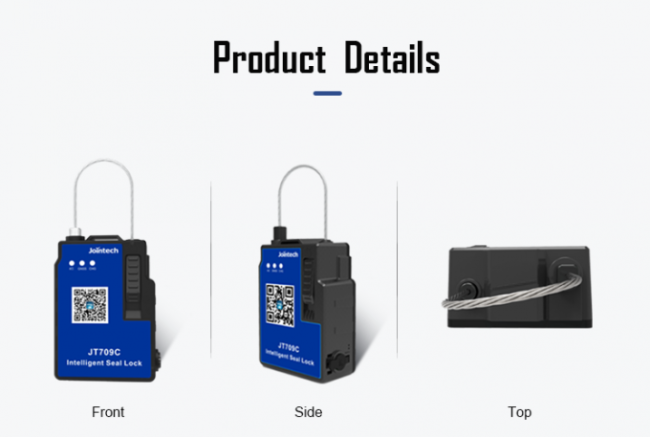 Jointech JT709C Smart Container Seal Tracking For Cargo Security And GPS Navigation Seal Lock 9