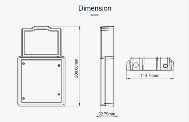JT701D GPS Tracking Lock components