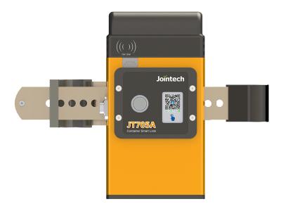 中国 南京錠IOSの保証ロックJT705A 30000 MAhを追跡するJointechの容器GPS 販売のため
