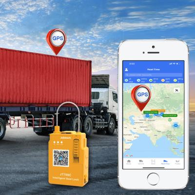 Китай Уплотнение контейнера Jointech JT709C отслеживая Gps дистанционного управления двери тележки Padlock 2600mAh продается