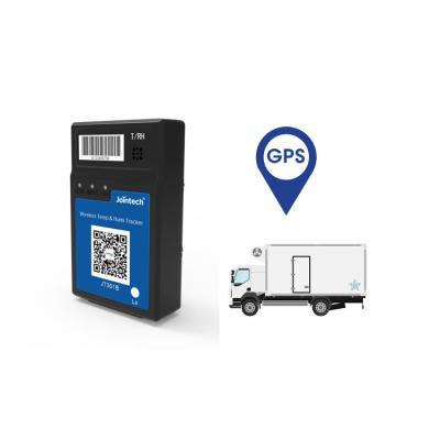 China 4G GPSの理性的な追跡者の無線コールド チェーンの温度の湿気センサー for sale