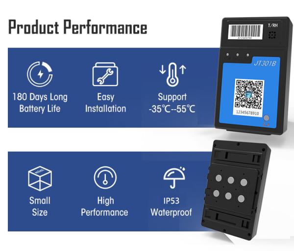 sensor sem fio da umidade da temperatura da corrente fria do perseguidor inteligente de 4G GPS
