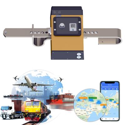 Chine Logistique GPS Tracker étanche à l'eau Smart Lock GPS Tracker électronique de cadenas pour conteneur de fret à vendre