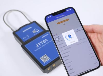 China Jointech Jt701 Lora Rfid Vehicles Secured Transport Track Gps Smart Monitor Tracker Gps Truck Lock Fuel Tank Monitoring for sale