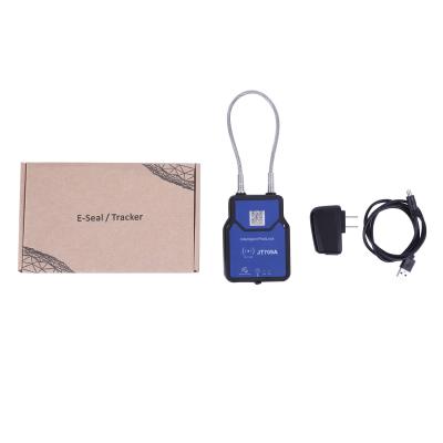 China Jointech Jt709A Lock Container Seal Intelligent Hinge Container Gps Padlock Truck Gps Tracker Cargo Monitor Asset Track for sale