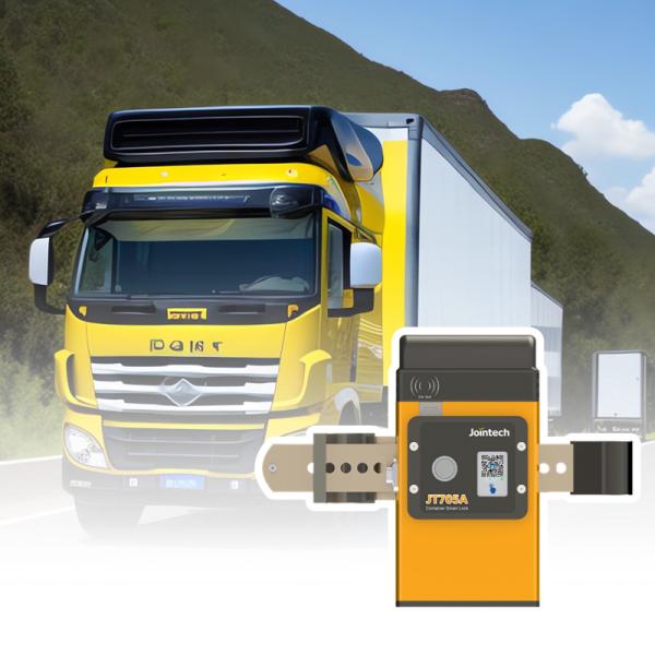 SmartGuard 4G-XT Tamper-Proof GPS Lock | IP68 Waterproof Container Seal w/ 180-Day Battery & Shock Alerts for Cross-Border Logistics