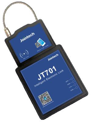 China JT701D Smart Waterproof GPS Tracking Padlock with Real-time GPS Positioning Remote Unlocking and Temperature Sensors for sale