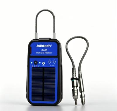 China JT 800 AI-Powered Smart Electronic Lock Real-Time Tracking Waterproof Remote Control GPS Tracker Padlock for sale