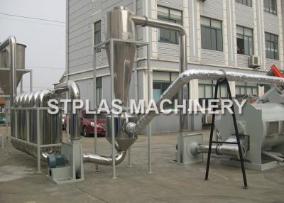 Cina lavaggio di plastica 500kg/h che ricicla la linea a macchina risparmio energetico di lavaggio delle bottiglie dell'HDPE in vendita
