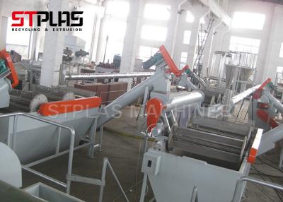 Cina Pianta di riciclaggio di plastica di lavaggio delle bottiglie dello sciampo/dispositivo di rimozione di plastica dell'etichetta in vendita