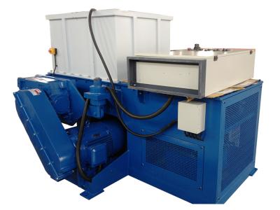 China De enige Machine van de Schacht Plastic Ontvezelmachine voor Grote Stevige Blok Plastic Hoge Torsie for sale