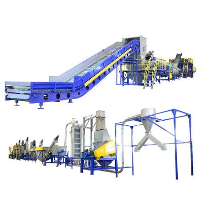 China De stille Plastic Machine van de Flessenontvezelmachine/de Fles van het HUISDIERENwater Recyclingsmachine for sale