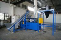 China Automatic Plastic Film Cutting Machine / Powerful Plastic Dewatering Machine for sale