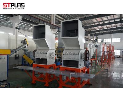 China ANIMAL DE ESTIMAÇÃO plástico da categoria do filamento que esmaga a unidade de reciclagem plástica de lavagem da planta de secagem à venda