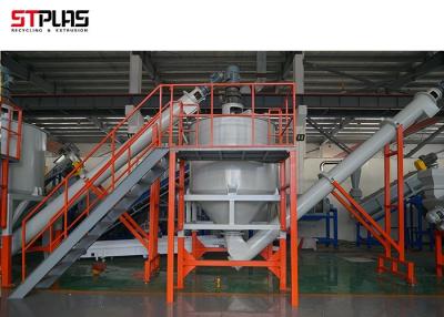 China ANIMAL DE ESTIMAÇÃO plástico da categoria do filamento que esmaga a unidade de reciclagem plástica de lavagem da planta de secagem à venda