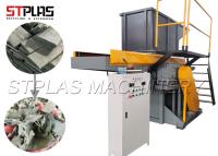 China High Capacity Plastic Scrap Machine / Automatic Single Shaft Shredder for sale