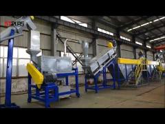 Máquina de lavar plástica automática, extrusora de parafuso do gêmeo da grande capacidade