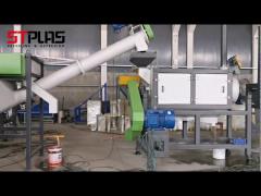 O grande plástico que lava reciclando a máquina para o animal de estimação Waste engarrafa 500-3000kg/H