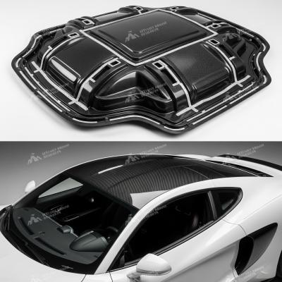 China High-Performance Sports Car Carbon Fiber Roof Molds - Streamlined Uni-body Forming & Structural Reinforcement for sale