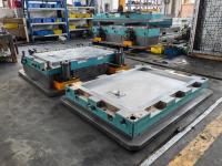 China Custom SMC Compression Mold for Truck Bumper 500000 Shots Lifetime Thermal Oil Heating for sale