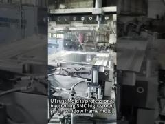 Cuadro de ventanas Moldeado por compresión de fibra de vidrio Partes de tránsito ferroviario Molde SMC