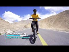 Fold Up Ebikes Built In Lithium Battery Full Suspension 48v 9.6Ah Richbit Top-730