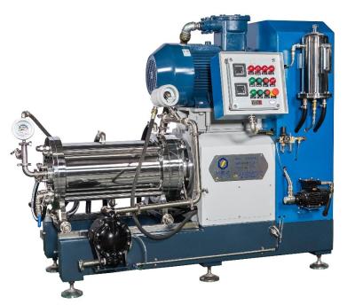 China Pin Type Horizontal Sand Mill Machine 30L For Both Water Based And Solvent Based Products for sale