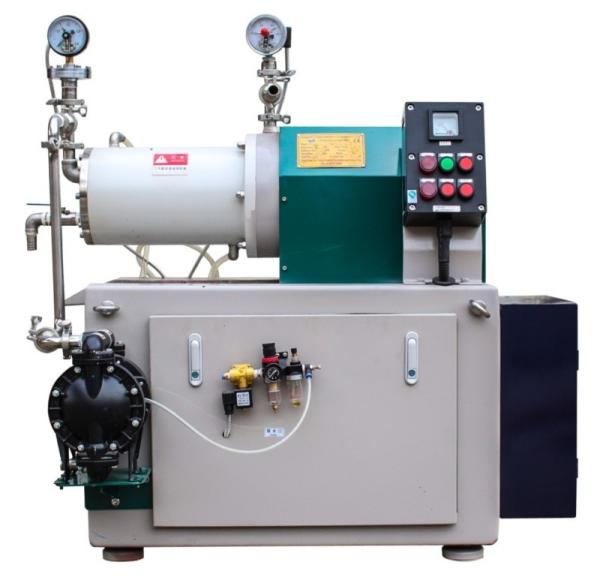 Quality 10L Capacity Horizontal Bead Mill Disc Type Sand Mill In Paint Industry for sale