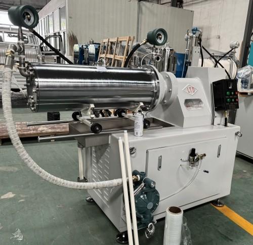 Quality 15kw Disc Type Horizontal Bead Mill 20L Capacity Sand Mill For Paint for sale