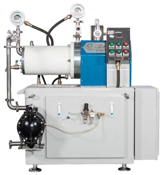 Quality LTD-D Series Disc Type Horizontal Sand Mill 5L Capacity Bead Mill For Paint for sale