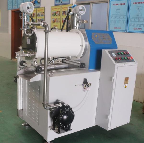 Quality 15kw Horizontal Bead Mill 20L Capacity Mixed Disc Type Sand Mill for sale
