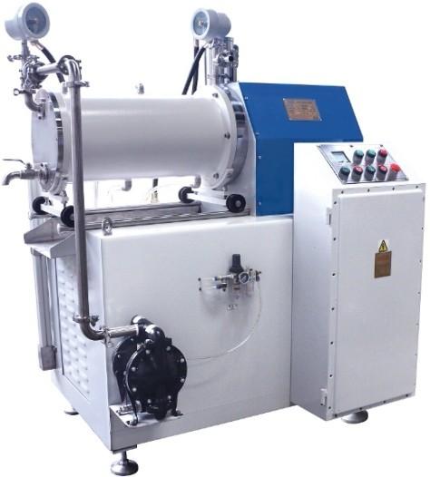 Quality 15kw Horizontal Bead Mill 20L Capacity Mixed Disc Type Sand Mill for sale