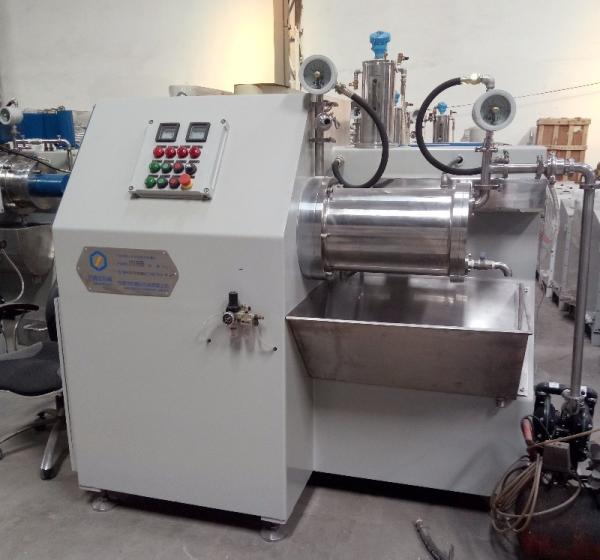 Quality Stainless Steel Horizontal Nano Sand Mill 22kw 10L Capacity Bead Milling Machine for sale