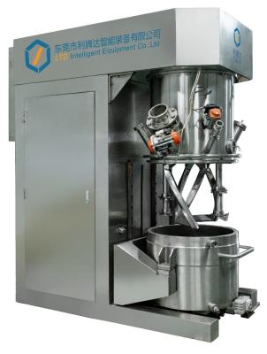 China 200L - 650L Lab Double Planetary Mixer Machine For High Viscosity Products 380V 50Hz for sale