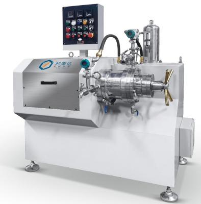 China Horizontal Lab Sand Mill 3L Capacity Pin Type High Viscosity Bead Mill For Printing Ink for sale