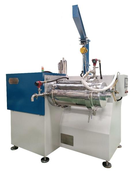 Quality 30L Capacity High Viscosity Pin Type Bead Mill Horizontal Sand Mill In Paint Industry for sale