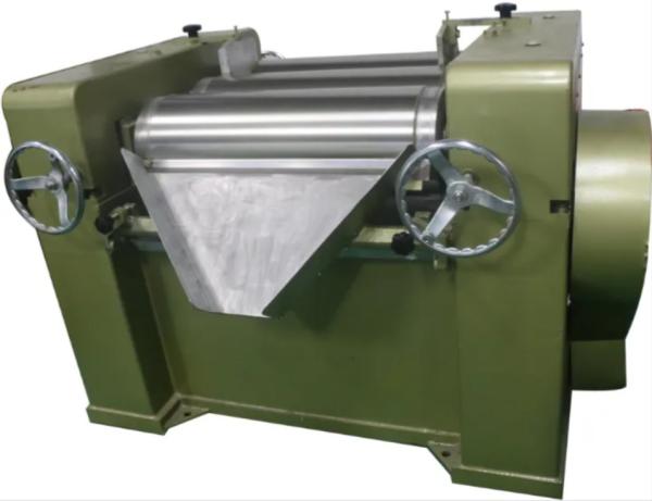 Quality 7.5kw 3 Roll Milling Machine / Triple Roll Mill For Printing Ink 695mm Rollers for sale